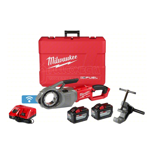 Kit de roscadora de tubos M18 FUEL™ con ONE-KEY™ Milwaukee 2874-22HD ...